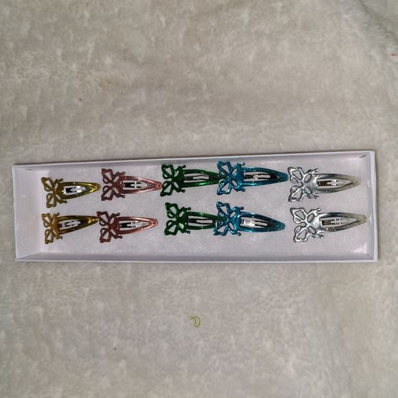 Goody | Accessories | Goody Five Tiny Little Glitzy Butterfly Snap ...